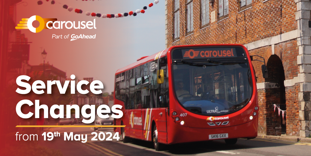 New Service 4 from 19th May 2024 - Carousel Buses